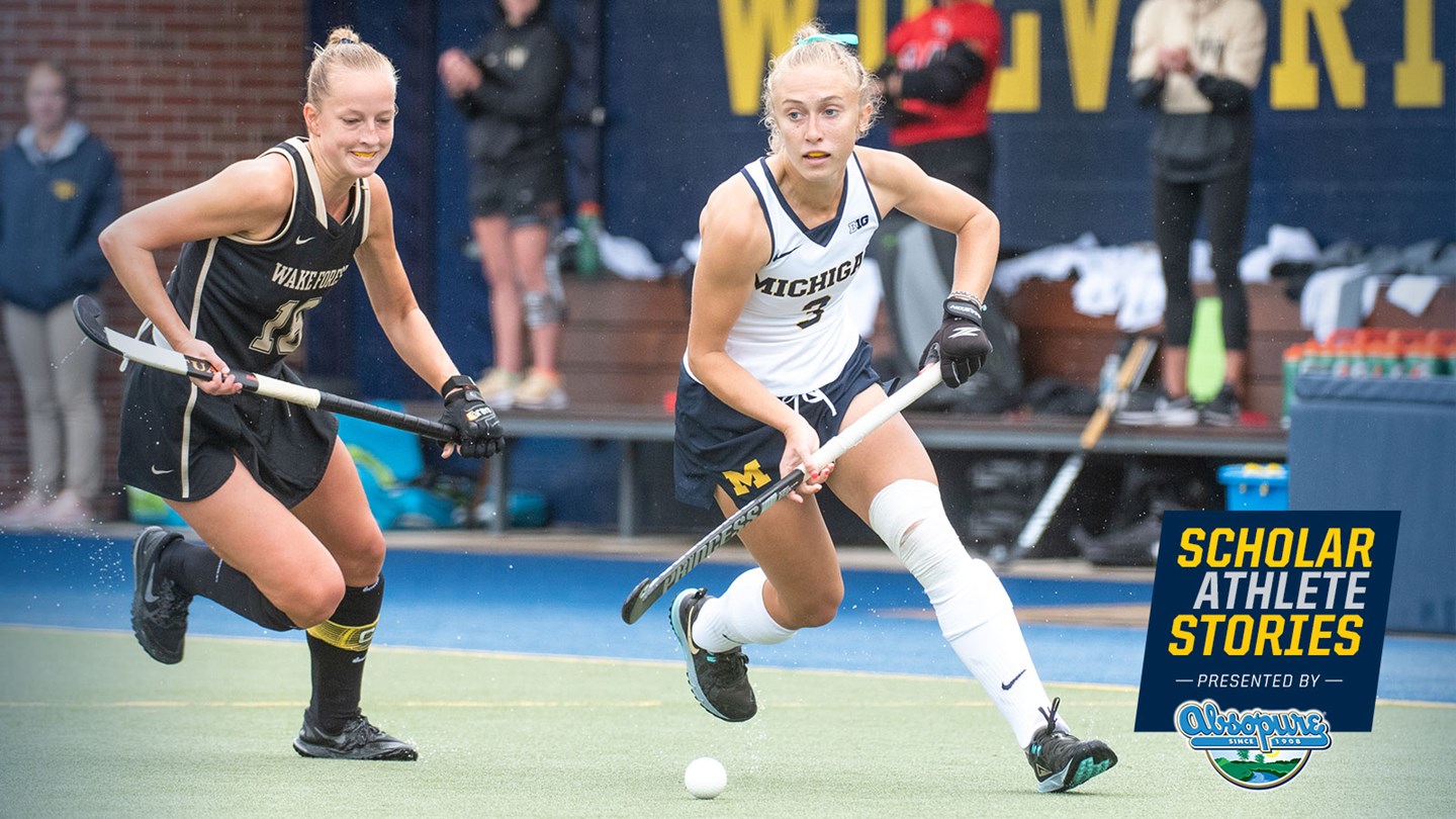 Undergrad Maya Gompper featured as Scholar-Athlete | University of ...