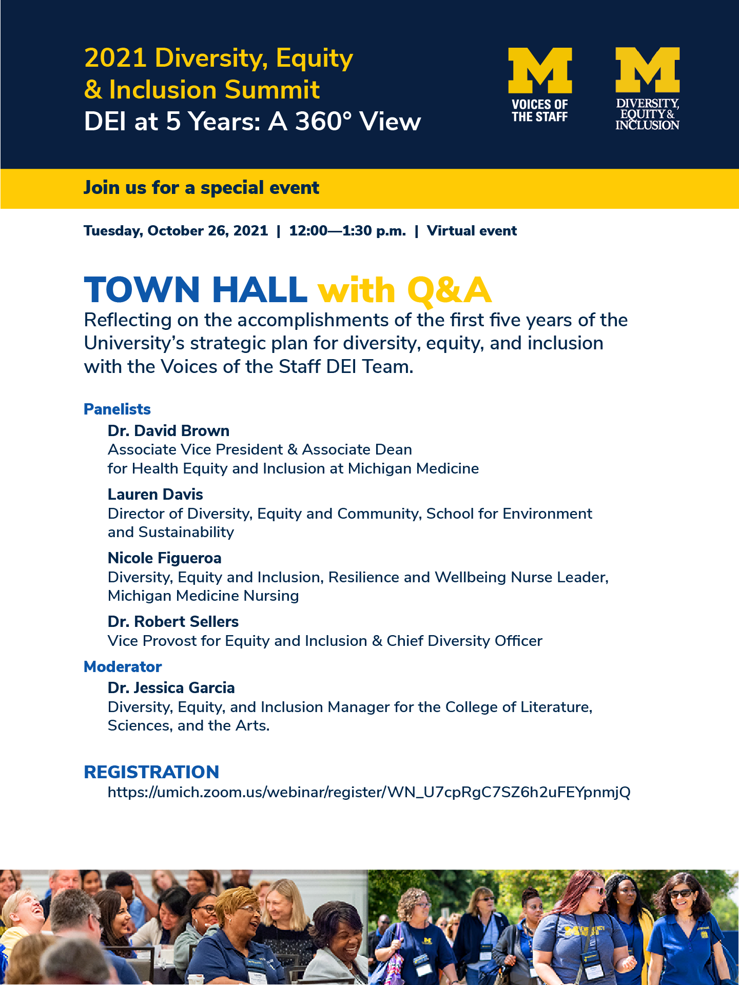 DEI Town Hall Voices of the Staff 10-26 | University of Michigan Marsal ...