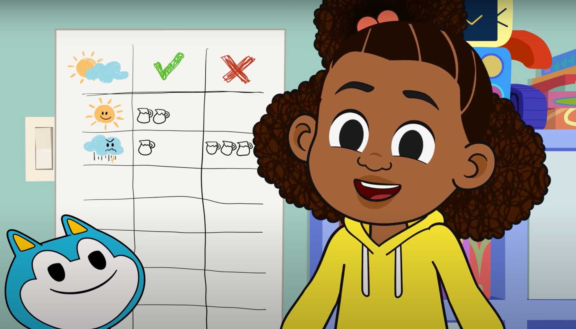 Ying Xu designs interactive dialogues for AI-assisted cartoon | University of Michigan Marsal ...