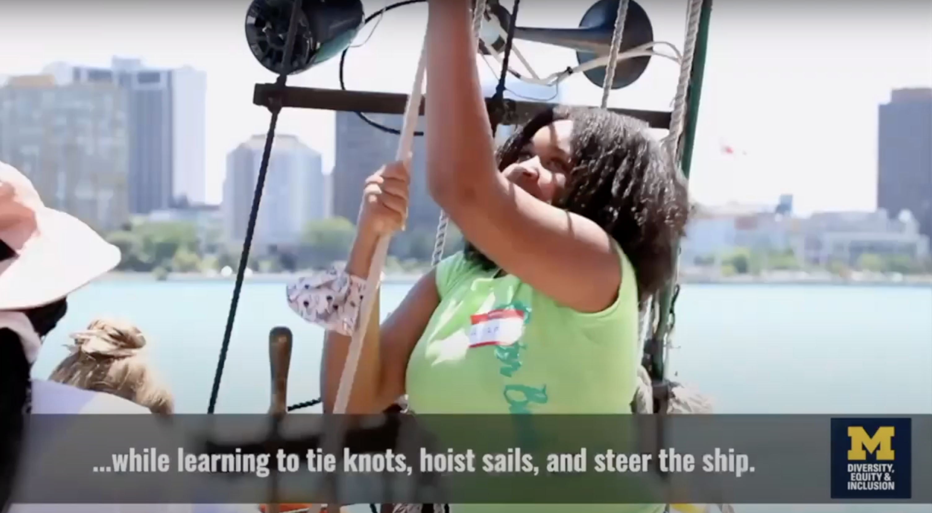 Vanessa Louis shares the work of Detroit River Story Lab at the Detroit ...